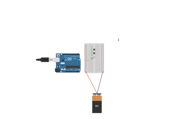 Circuit Design Introducing The Breadboard Tinkercad