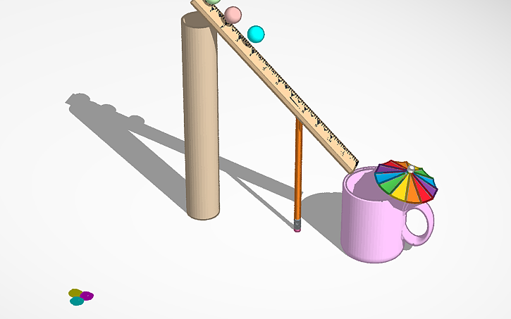 3D design Rube Goldberg challenge - Tinkercad