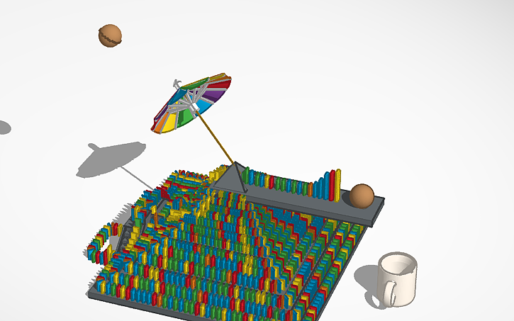 3D design Copy of Rube Goldberg Challenge - Tinkercad
