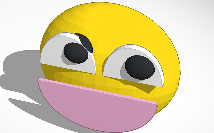 3D design Smile - Tinkercad