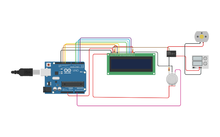 Circuit design PM2.5_Detection - Tinkercad