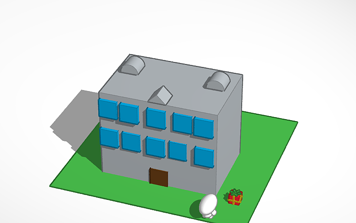3D design building - Tinkercad