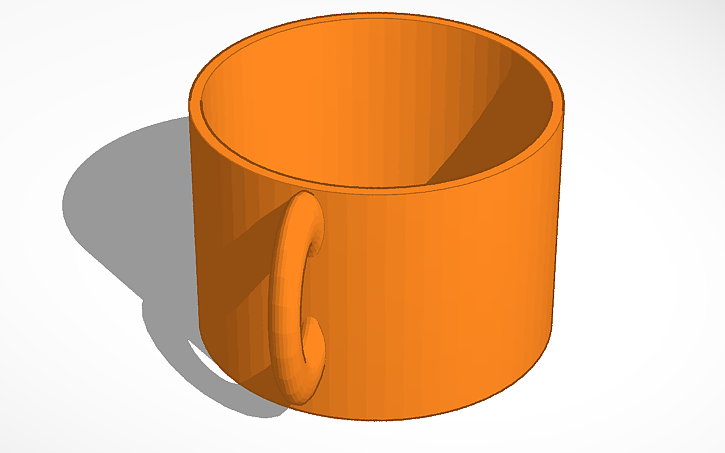 3D design d6 - Tinkercad