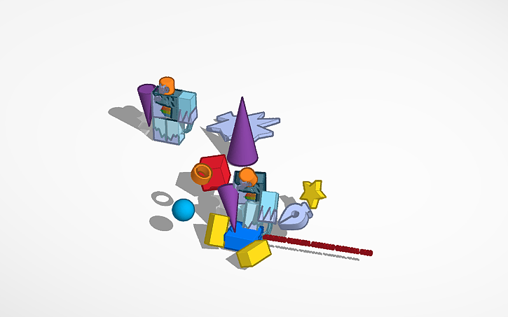 3D design Tinker John Doe skin concept Forsaken - Tinkercad