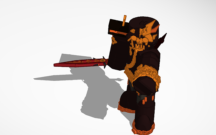 3D design Slasher (M4) Forsaken - Tinkercad