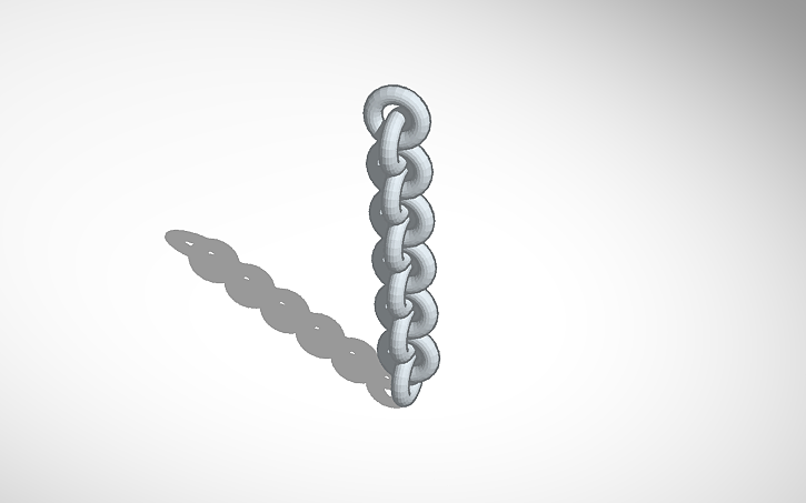 3D design Chain - Tinkercad