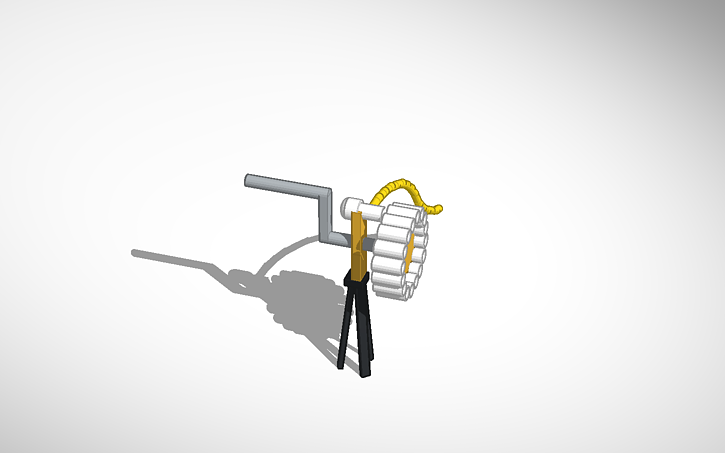3D design NERF terit - Tinkercad