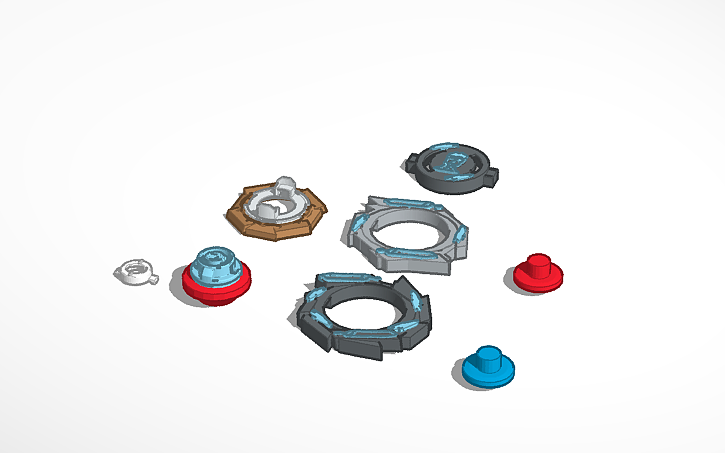 3D design Guts Beyblade ( In honor of Kentaro Miura ) - Tinkercad