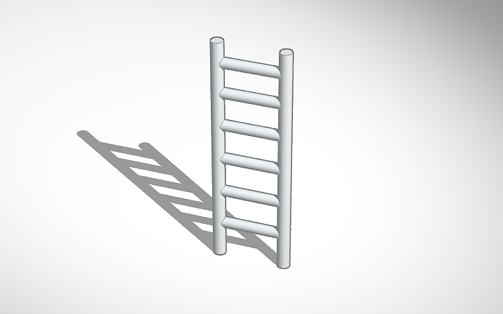3D design ladder - Tinkercad