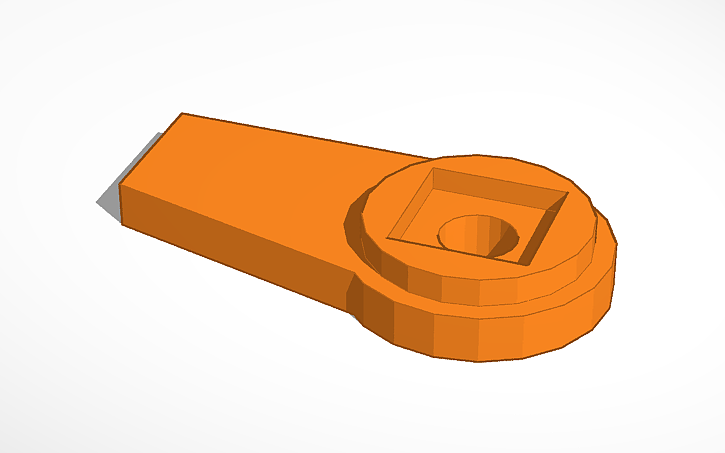 3D design Minolta XE self-timer lever - Tinkercad