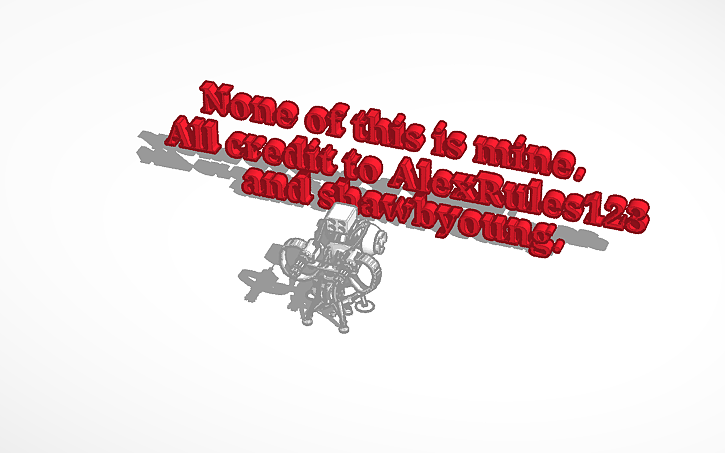 3D design Level 4 Sentry [TF2] - Tinkercad