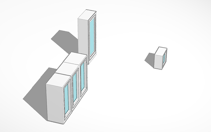 3D design WINDOW - Tinkercad