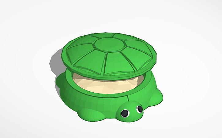 3D design THIS IS SANDPIT TURTLE - Tinkercad