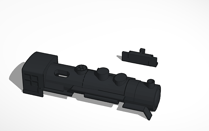 3D design CMStP&P F-6 Trackmaster Shell - Tinkercad