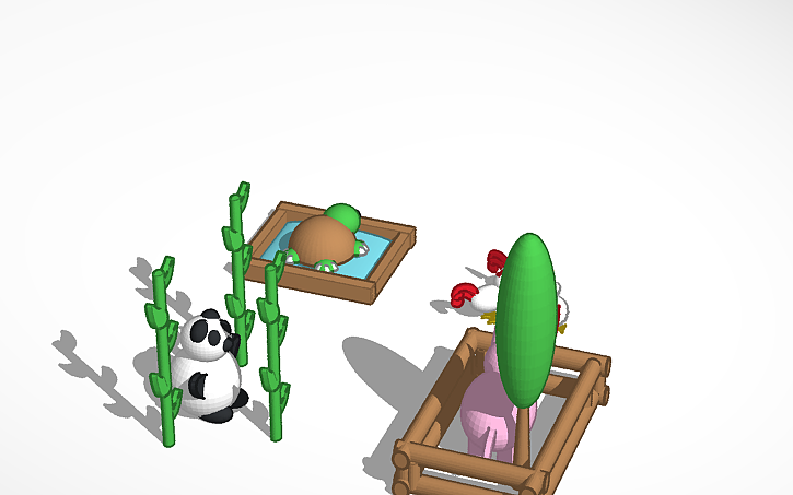 3D design animals - Tinkercad