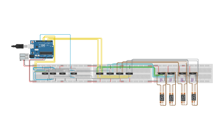 Circuit design ET0738 Assignment-E (LAB 1) - Tinkercad