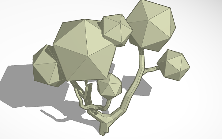 3D design tree - Tinkercad