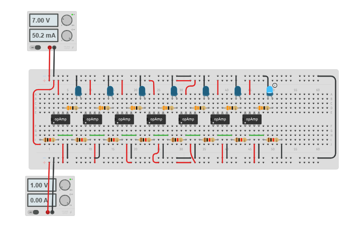 Circuit Design Circuito Flash Adc Tinkercad