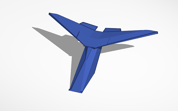 3D design tail - Tinkercad