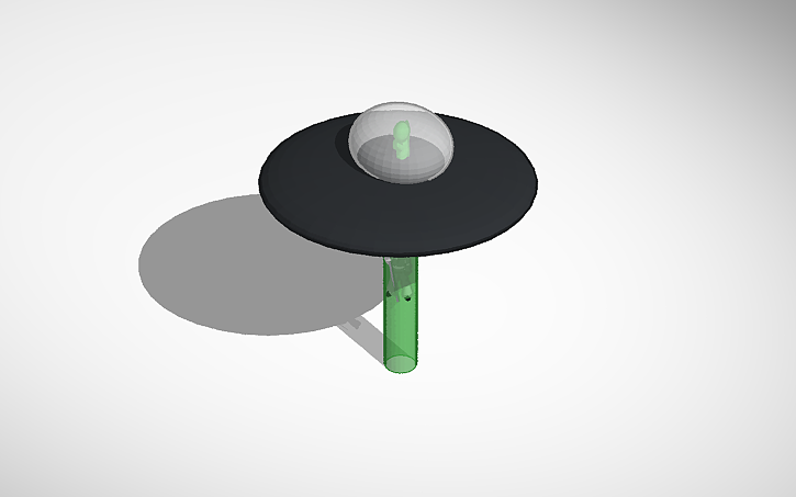 3D design UFO - Tinkercad