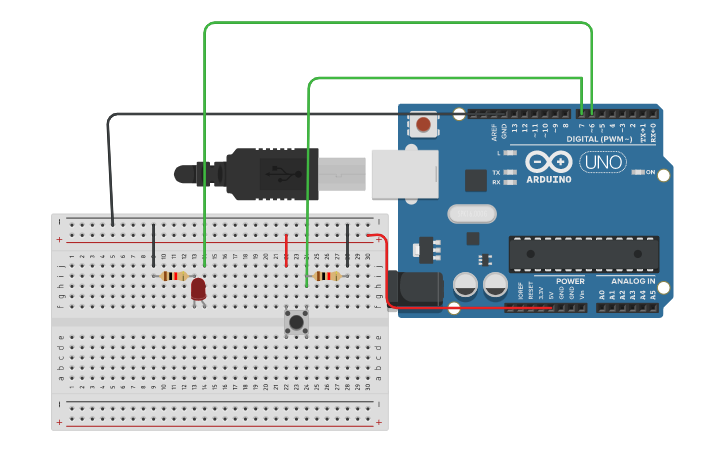 Circuit design toggle - Tinkercad