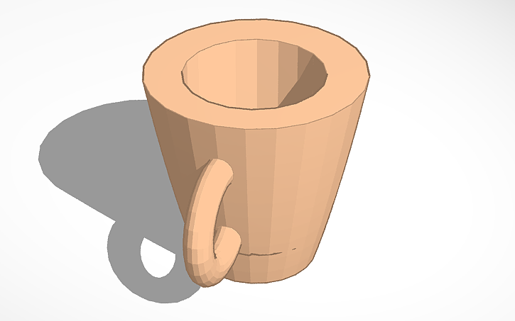 3D design fincan - Tinkercad