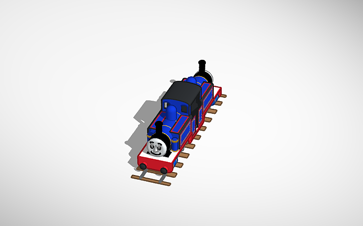 3D design NEW Mighty & Mac The Double Fairlie Engine. - Tinkercad