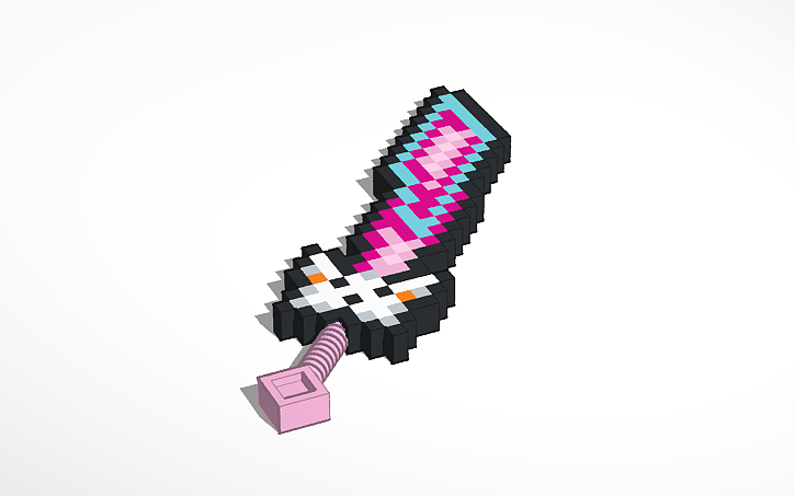 3D design Terraria Lego Meowmere - Tinkercad