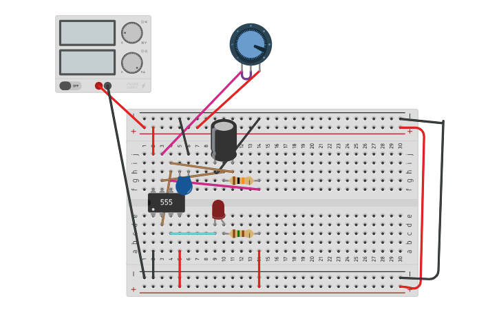 Circuit design Epic Densor - Tinkercad
