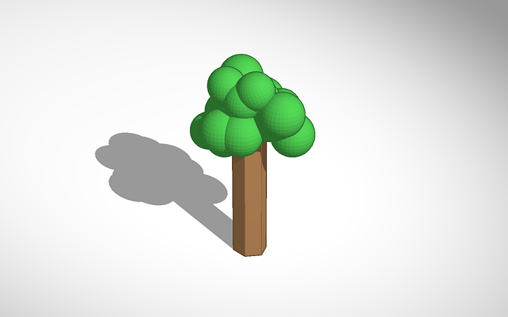 3D design Tree - Tinkercad