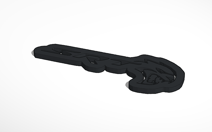 3D design Hellcat logo, Redeye - Tinkercad