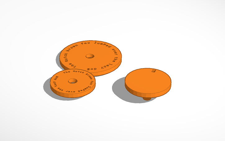 3D design Lazy Dog Decoder for geocache - Tinkercad