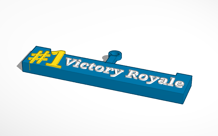 3D design fortnite - Tinkercad