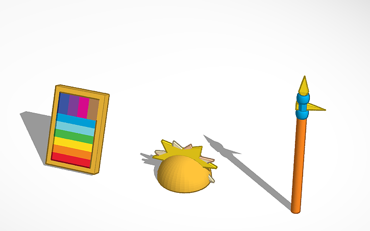 3D design Objetos inca, Allison Marianne Orellana Dabdub, 1B - Tinkercad