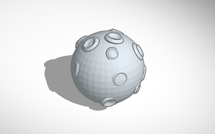 3D design Create a Moon: Introduction - Tinkercad