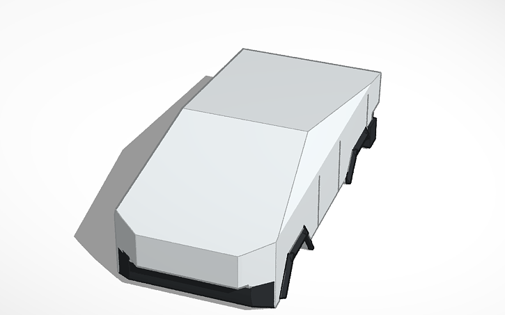 3D design Cybertruck - Tinkercad