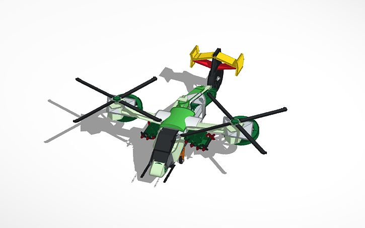 3D design HELİKOPTER - Tinkercad