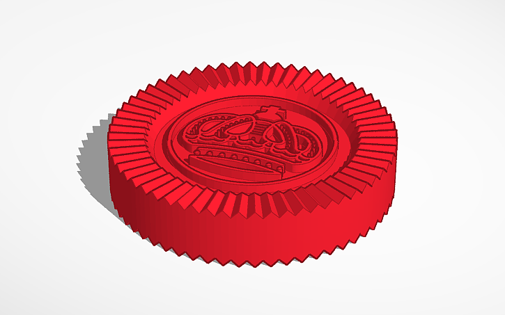 3D design Checker 2 - Tinkercad