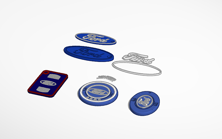 3D design FORD MODELO 1 - Tinkercad