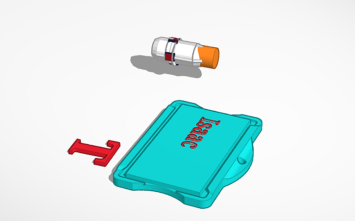 3D design 5B Isaac Mars mission - Tinkercad