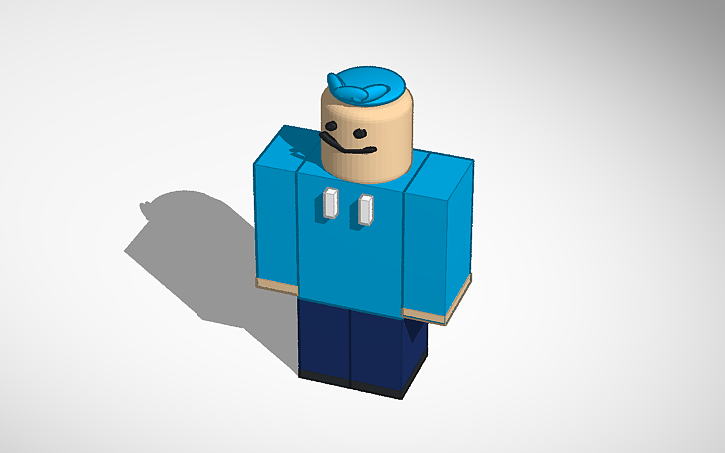 3D design Design a roblox character entry (#Mcduck) - Tinkercad