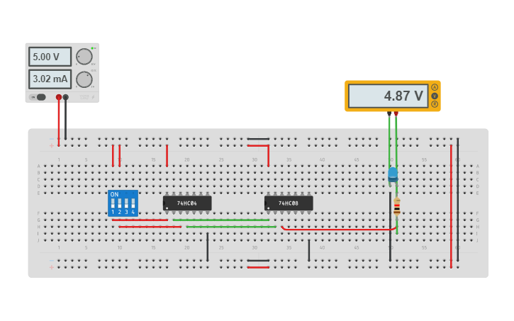 Circuit design Tugas Praktek Elka Digital Perakitan Gerbang Logika 📣 ...