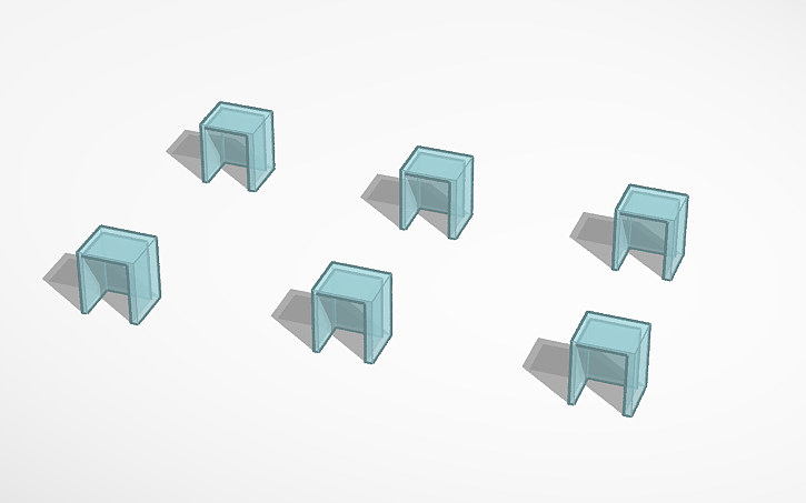 3D design Mini phone booth - Tinkercad