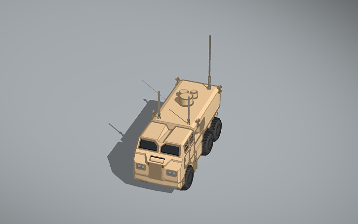 3D design LPU-770 3LN7C Mobile Command Post - Tinkercad