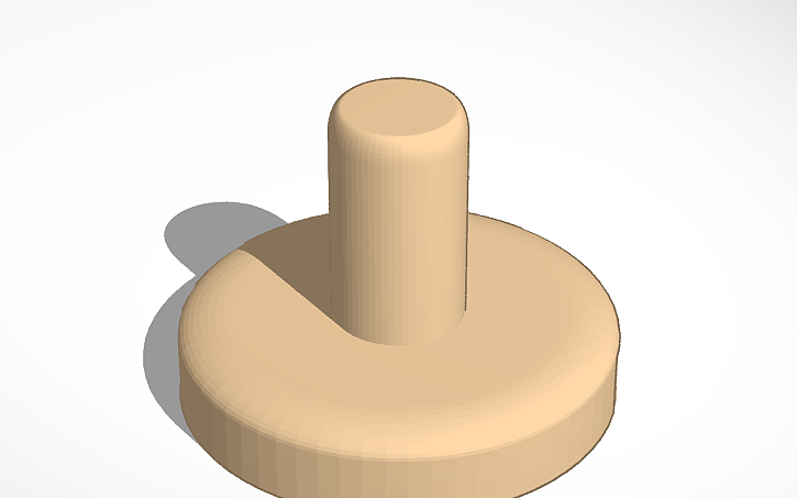 3D design Tap handle display stand - Tinkercad