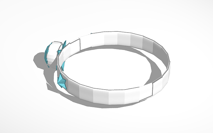 3D design ring - Tinkercad