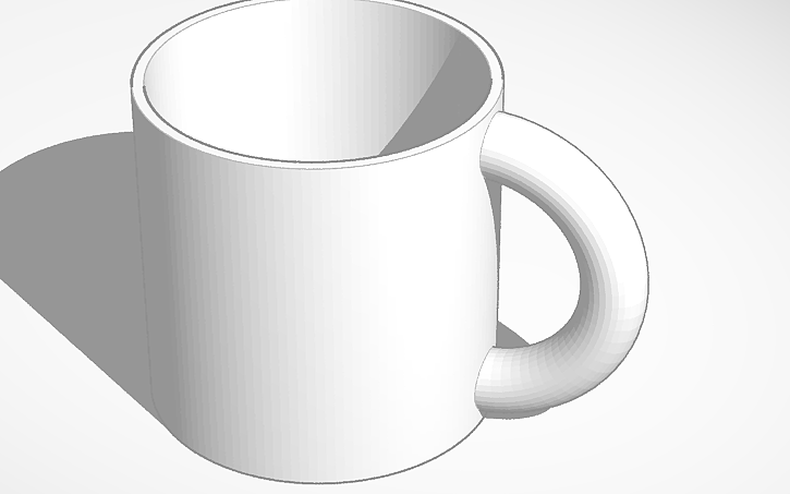 3D design mug - Tinkercad