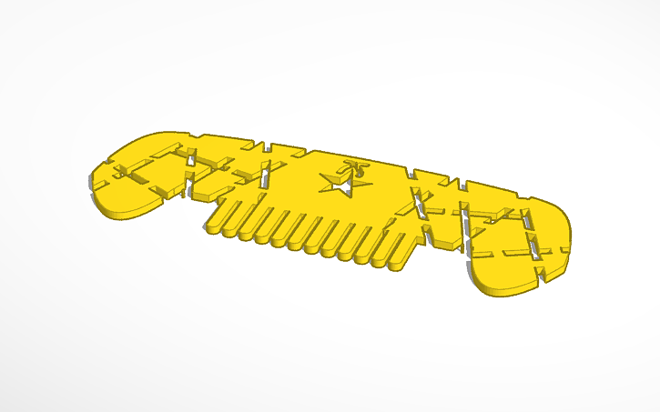 3D design tarak - Tinkercad