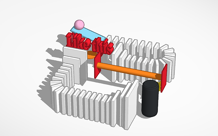 3D design The Chain - Tinkercad