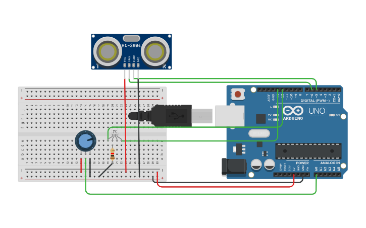Circuit design mini project - Tinkercad